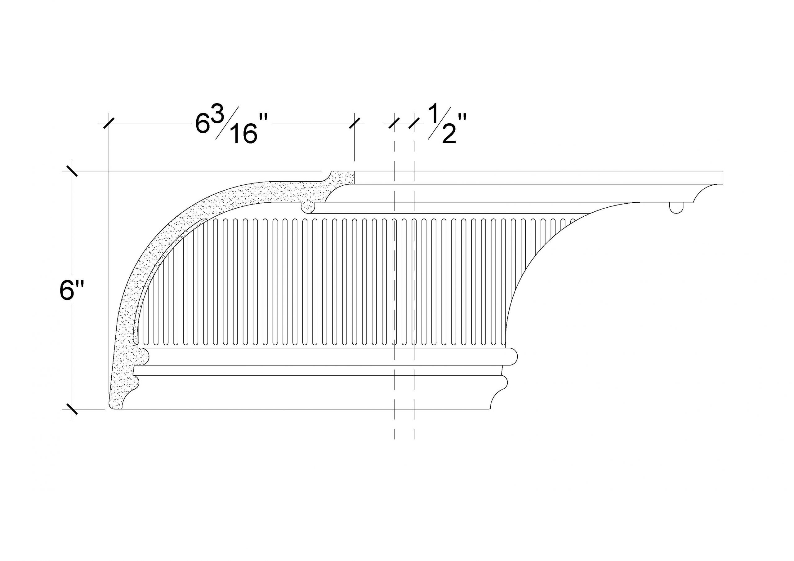 Plaster Crown Cornice - DC506-103 • DecoCraft