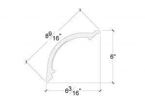 Plaster Crown Cornice - DC506-103 • DecoCraft