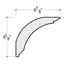 Plaster Crown Moulding - DC506-012B • DecoCraft