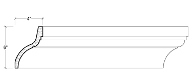 Plaster Crown Moulding - DC506-717 • DecoCraft