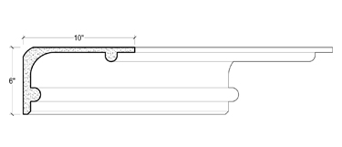 Plaster Crown Moulding - DC506-740 • DecoCraft