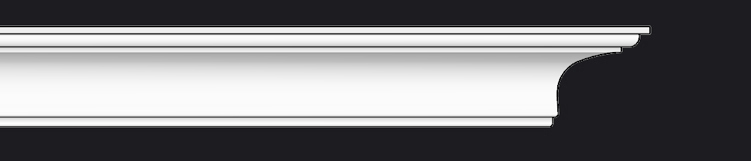 Plaster Crown Moulding - DC506-745 • DecoCraft