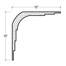 Plaster Crown Moulding - DC510-766 • DecoCraft